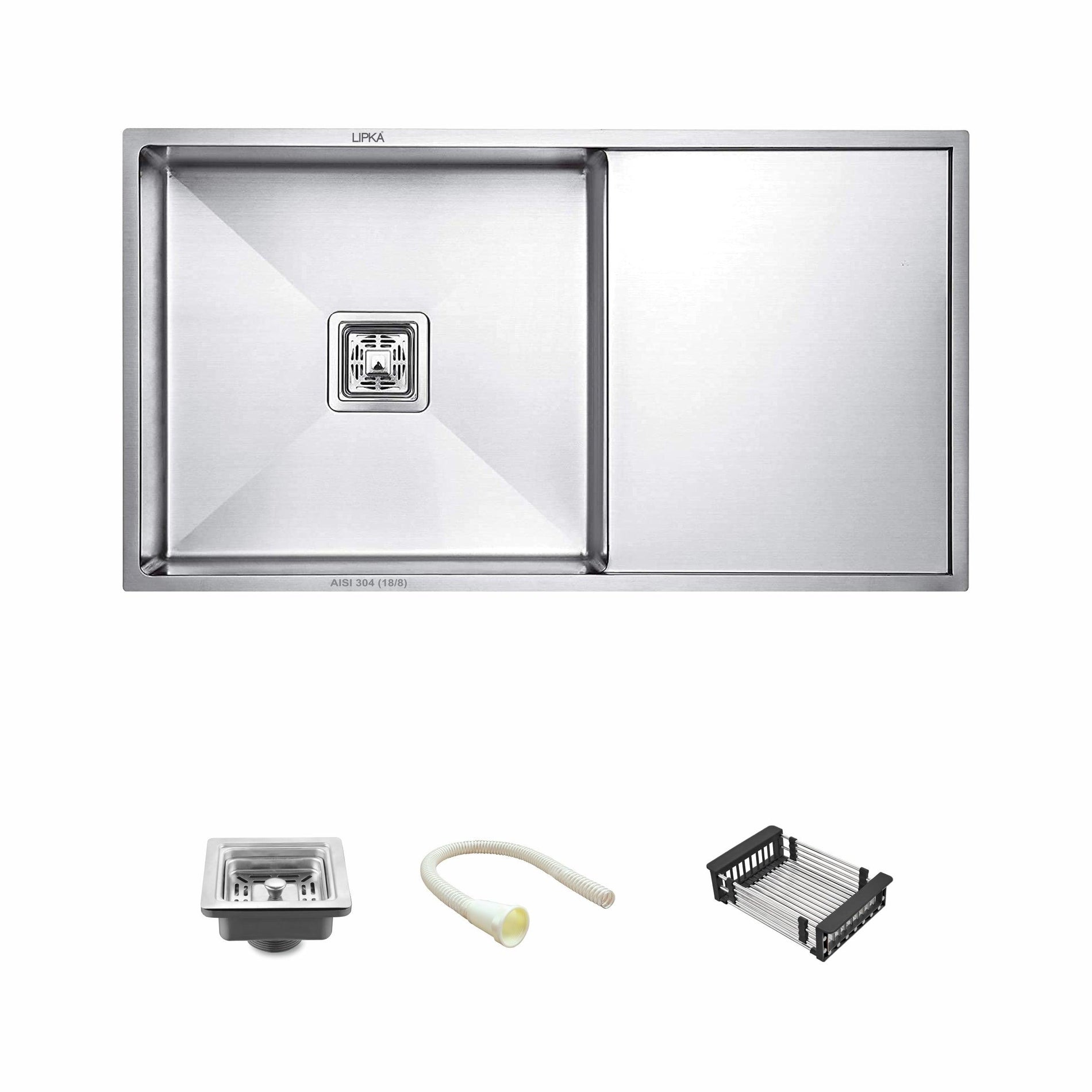 Buy Drop in Sink with Drainboard for Kitchen Online | Lipka Home