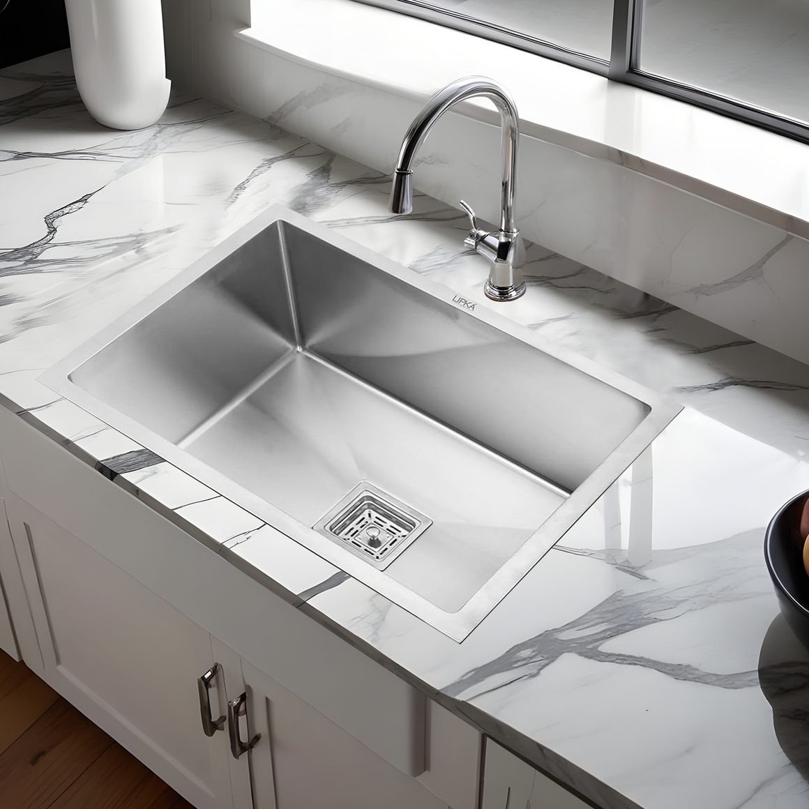 Handmade Single Bowl Kitchen Sink (24 x 18 x 10 Inches) - LIPKA | Lipka Home