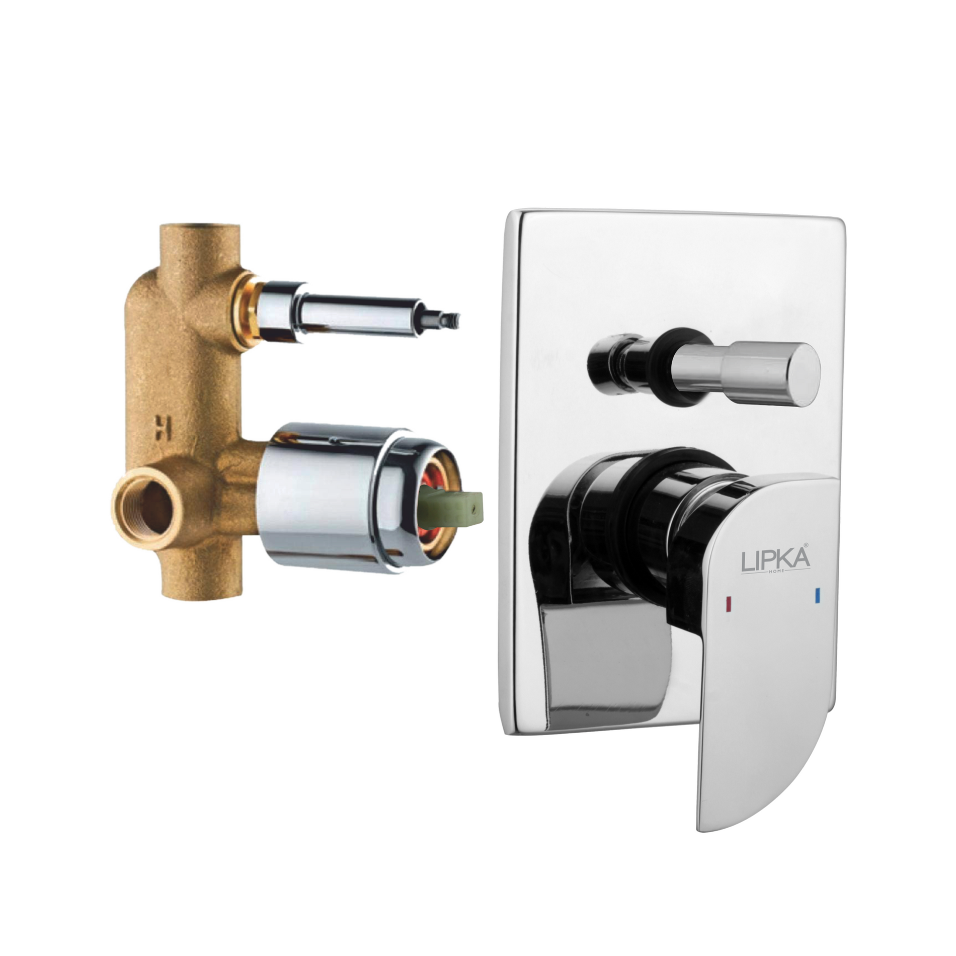Single Lever Diverter for Bathroom Shower Fitting | Lipka Home