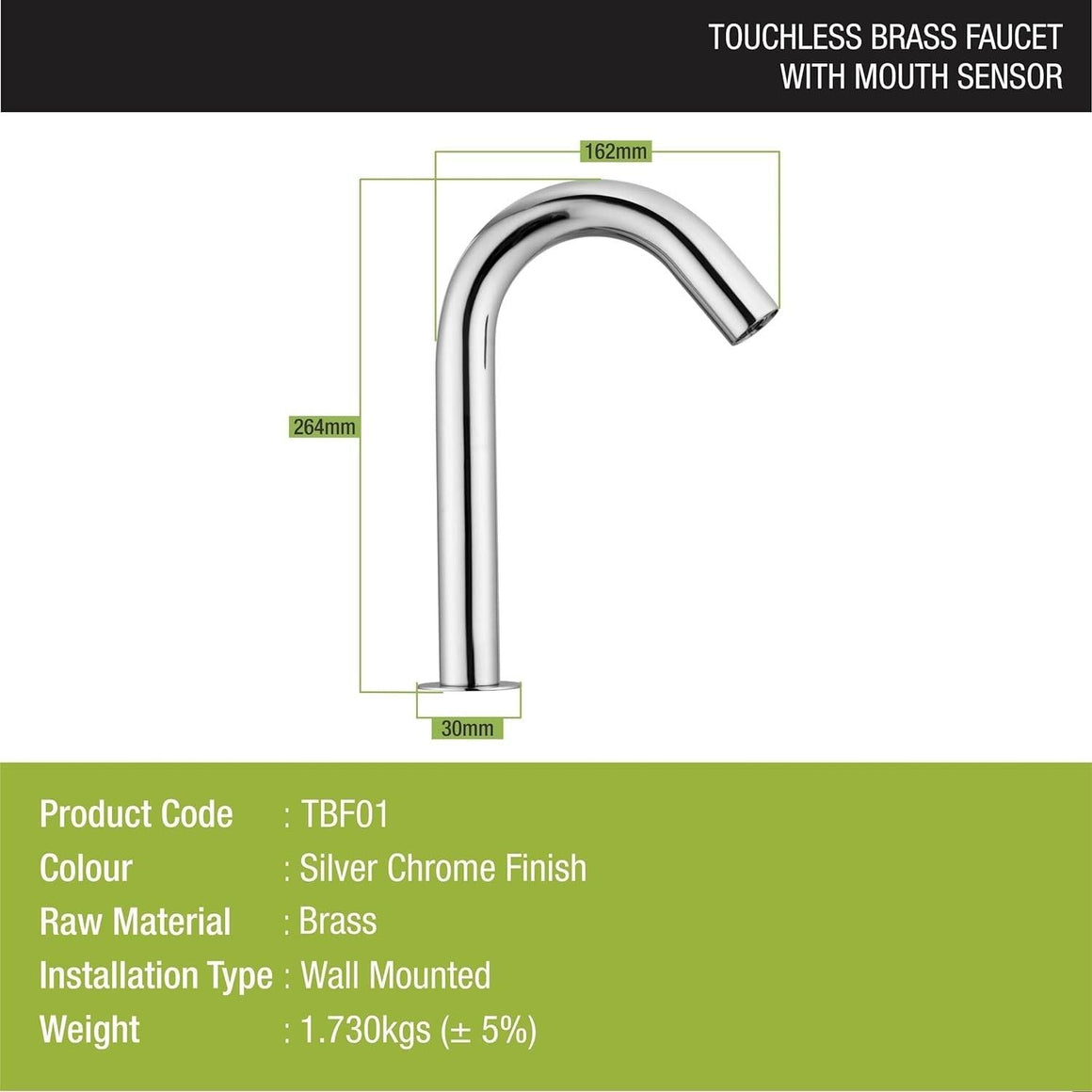 Touchless Brass Faucet (Motion Sensor at the Mouth) - LIPKA | Lipka Home