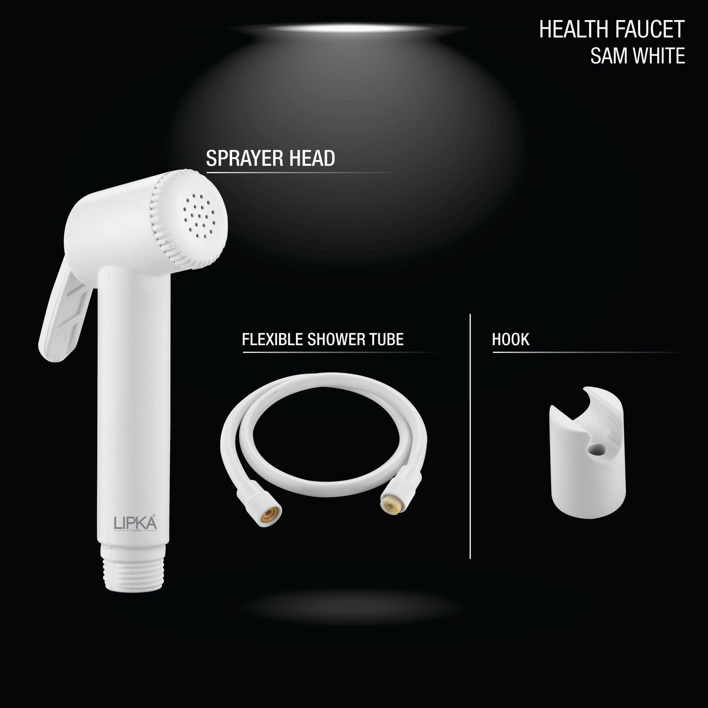 SAM White Health Faucet (Complete Set) - LIPKA | Lipka Home