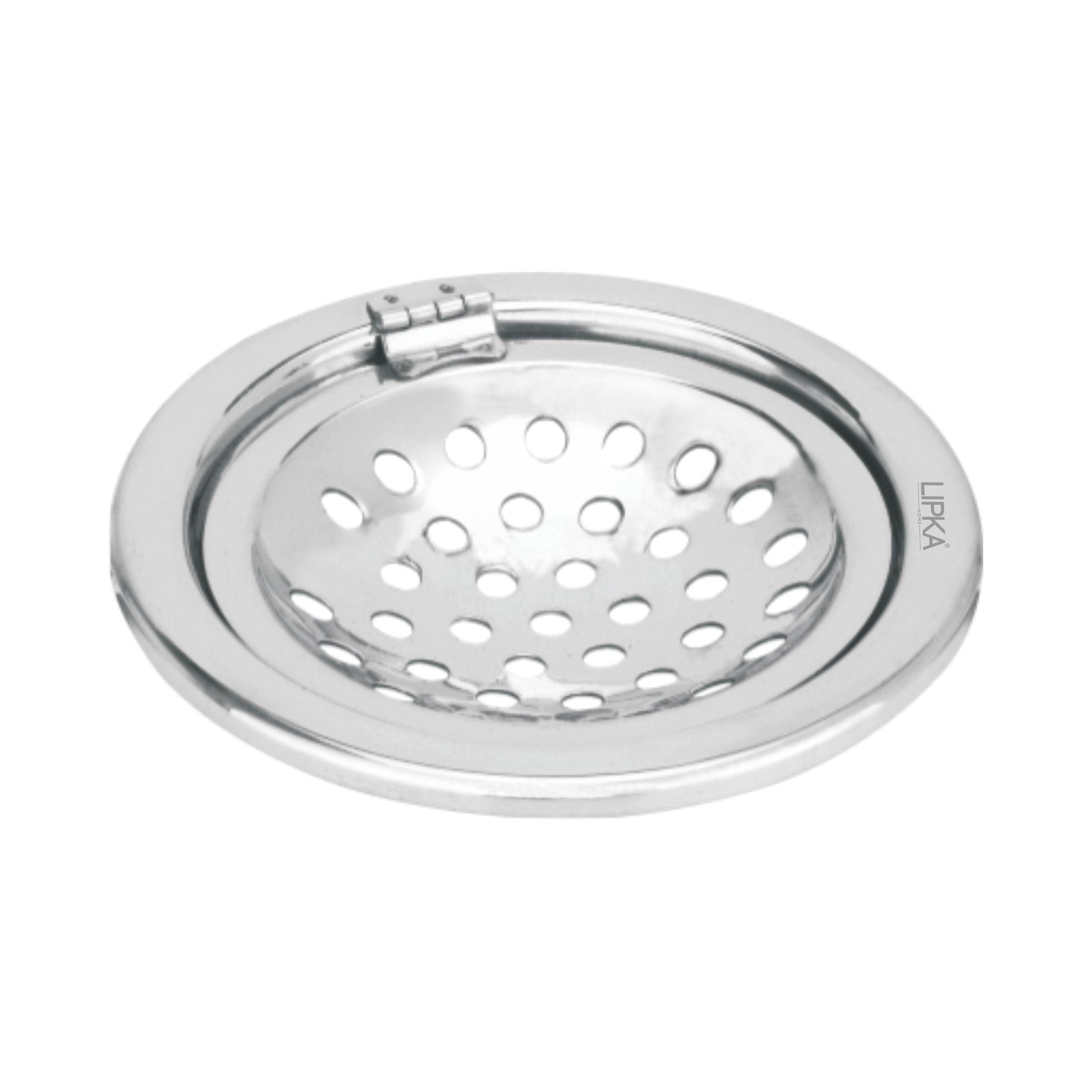 Eon Round Floor Drain with Hinge (5 inches) - LIPKA | Lipka Home